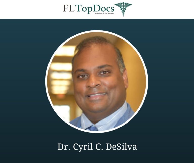 Dr. Cyril C. DeSilva of Ascension Sacred Heart Bay Neurosurgery Named FL Top Doc